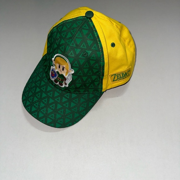 Accessories | Legend Of Zelda Links Awakening Kids Cap Green Yellow ...